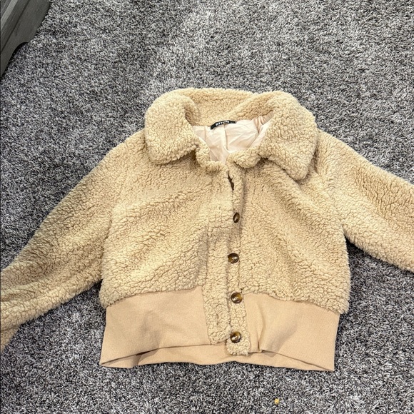 Jackets & Coats | Btbfm Cozy Sherpa Jacket | Poshmark